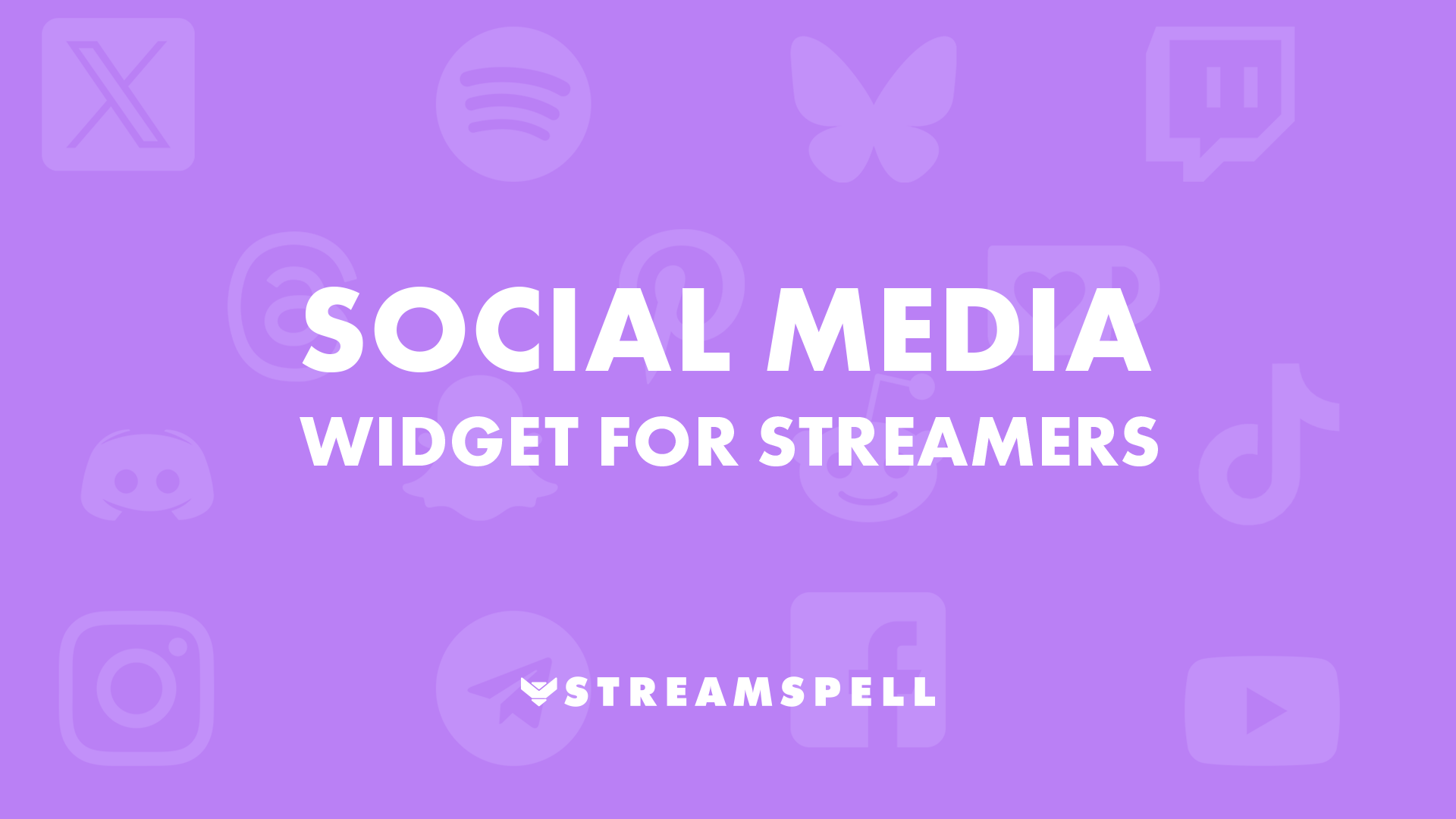 Edit Social Media Icons in Streamlabs | Streamer Setup Guide